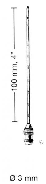 FRAZIER BRAIN PUNCTURE CANNULA 3MM