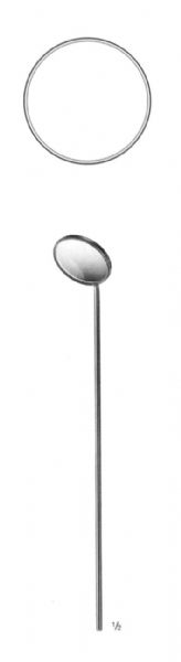 LARYNGEAL MIRROR 12CM 22MM