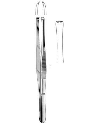 STONE TISSUE FORCEPS 15CM