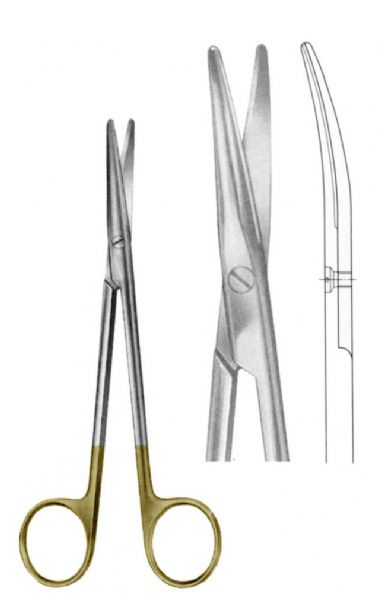 TC METZENBAUM SCISSORS CVD 180MM