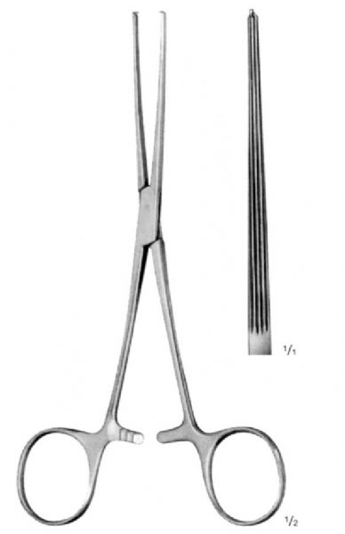 ALLEN INTESTINAL FORCEPS 155MM