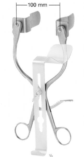 MILLIN BLADDER RETRACTOR SPREADER 100MM