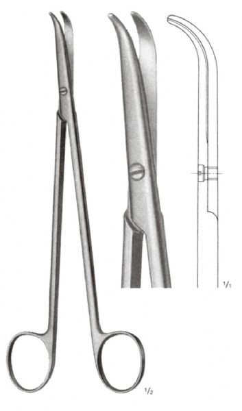 THOREK TONSIL SCISSORS 180MM