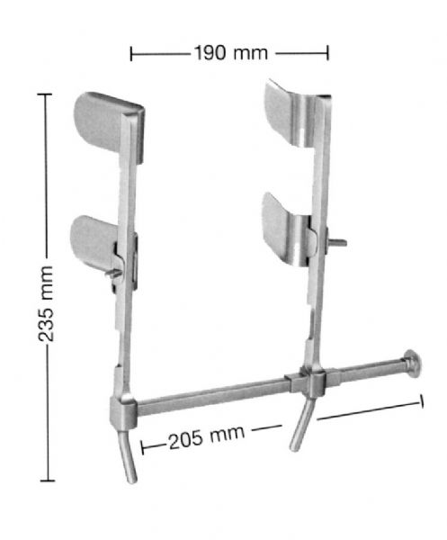 BERKELEY ABDOMINAL WALL HOLDER COMPLETE