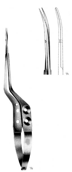 YASARGIL SCISSORS BAYO CV/B 200MM