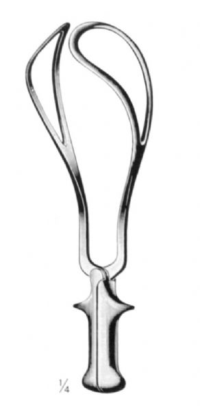 DE LEE OBSTETRICAL FORCEPS 30CM