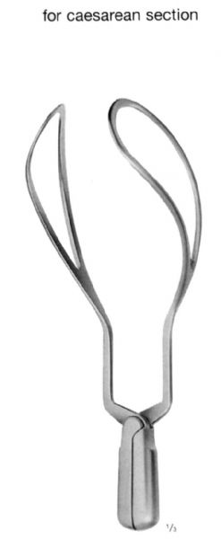 SIMPSON FORCEPS FOR CAESAREAN SECTION SECTION 250MM