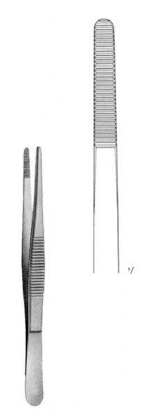STANDARD FORCEPS SERR 300MM
