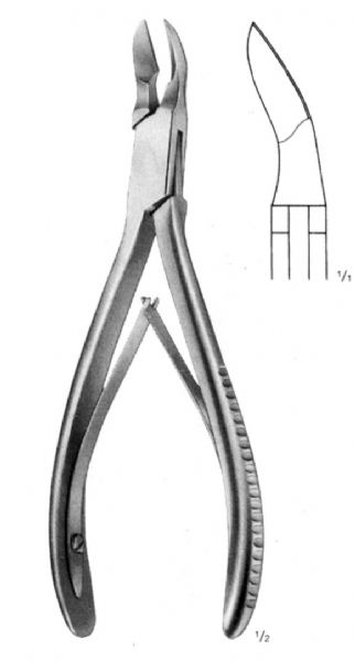 BONE-CUTTING FORCEPS CVD 170MM