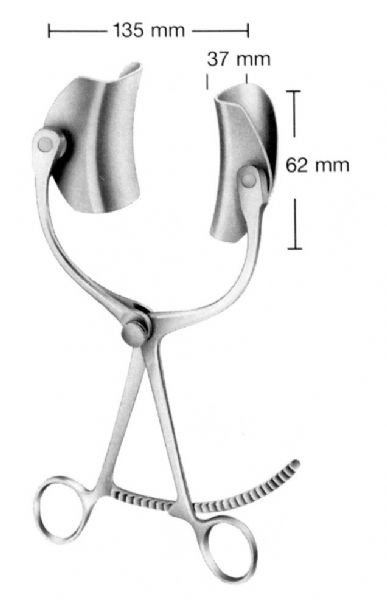 COLLIN ABDOMINAL RETRACTOR COMPLETE