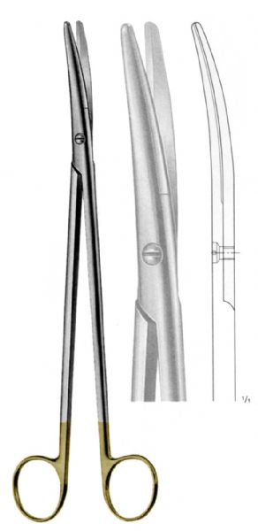 TC METZENBAUM SCISSORS BROAD-BLADE CVD 230MM