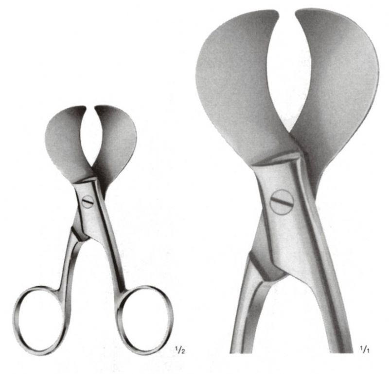 UMBILICAL CORD SCISSORS 105MM