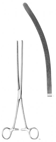 MAYO-ROBSON INTESTINAL FORCEPS CVD 250MM