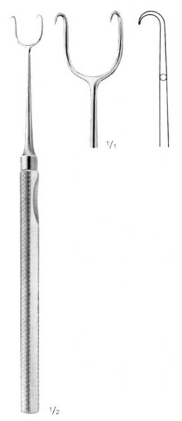 MANNERFELT RETRACTOR 2-PRG CVD SHARP 155MM