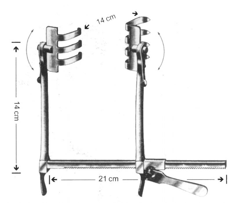 SCOVILLE-RICHTER SELF-RETAINING RETRACTOR ONLY