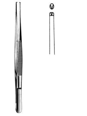 POTTS-SMITH TISSUE FORCEPS 25CM