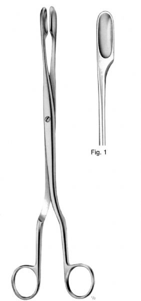 WINTER PLACENTA/OVUM FORCEPS FIG:1 STRAIGHT 290MM