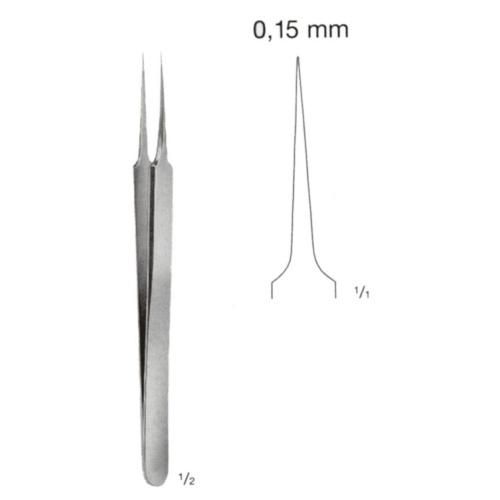MICRO FORCEPS JEWELER 0,15MM 11CM