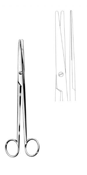MAYO-STILLE DISSECTING SCISSORS STR 21CM