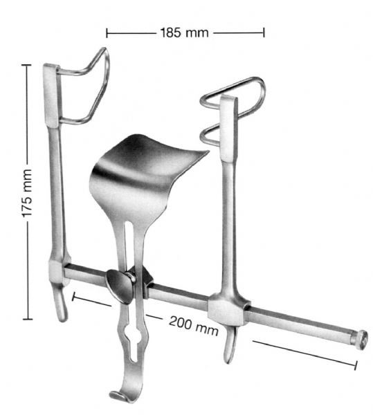 GOSSET ABDOMINAL RETRACTOR LRG 58MM