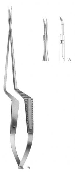 MICRO SCISSORS BAYO DEL CVD 190MM