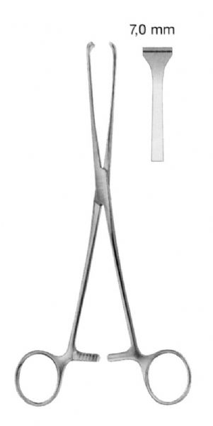 ALLIS ATRAUMATIC FORCEPS 7.0MM 200MM