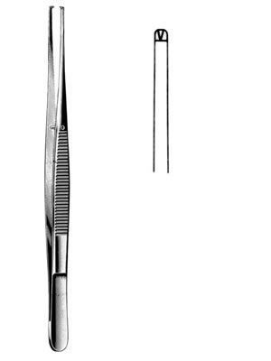 POTTS-SMITH TISSUE FORCEPS 18CM