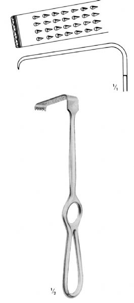 BRUENINGS-BRUNK TONSIL CURETTE 19CM