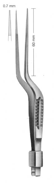 BIPOLAR COAGULATION FCP ANGLE 7MMX160MM