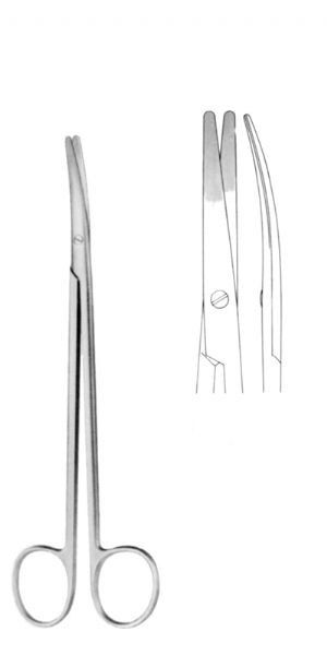 METZENBAUM-NELSON DISSECTING SCISSORS CVD BL/BL 18CM