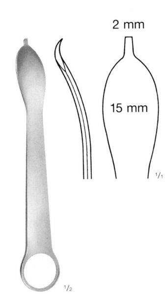 BONE ELEVATOR 2 /15 MM 12.5 CM