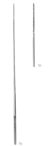 LATHBURY-FARRELL TRIANGULAR SERRATED 1,2MM 16CM