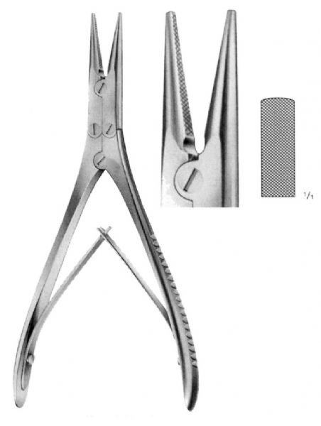 WIRE EXTRACTION PLIERS WIDE JAW 180MM
