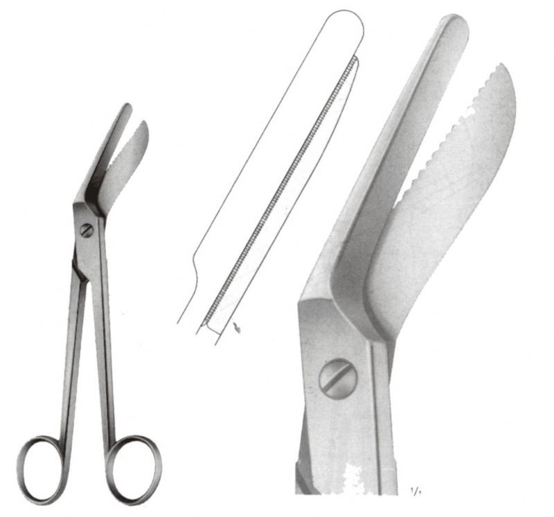 BRAUN-STADLER EPISIOTOMY SCISSORS 200MM