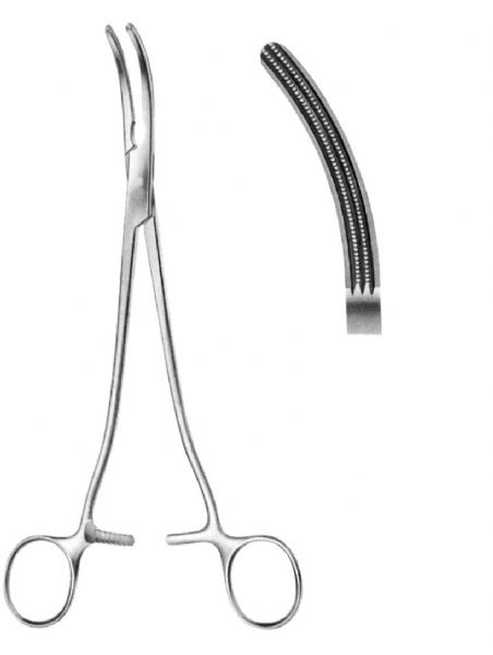 HEANEY HYSTERECTOMY FORCEPS CVD 220MM