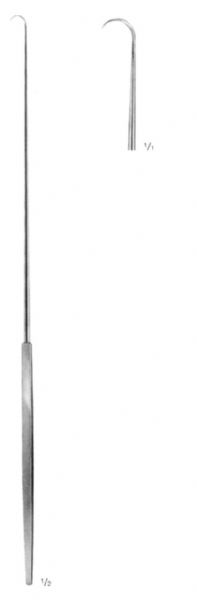 EMMET FISTULA HOOK 1-PRONG SHARP 220MM