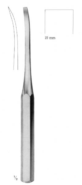 HIBBS OSTEOTOME 19MM 24CM CVD