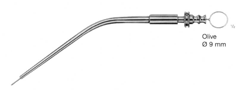 FORMBY SUCTION CANNULA 3,3MM 21CM