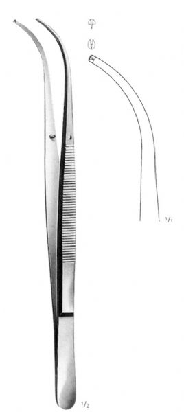 BROPHY TISSUE FORC. CVD 1X2 200MM