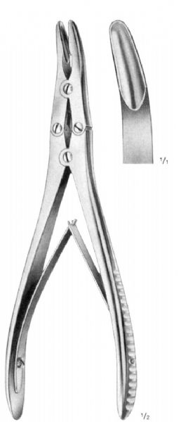 RUSKIN BONE RONGEUR CVD 190MM