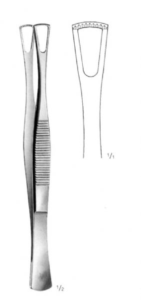 DUVAL INTESTINAL FORCEPS 140MM