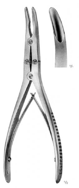 ZAUFAL-JANSEN BONE RONGEUR CVD 180MM