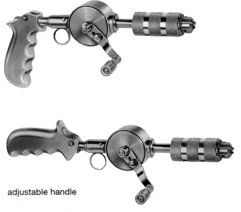 HAND DRILL WITH JACOBS CHUCK 280MM