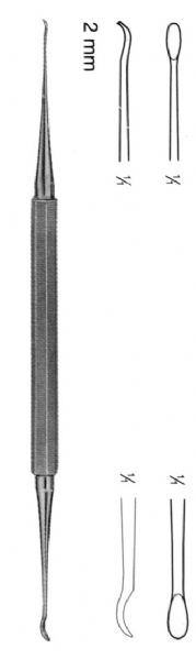 MILLER EAR ELEVATOR DOUBLE ENDED 180MM