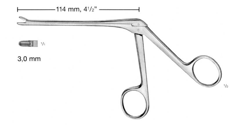 ST BARTS RONGEUR 3MM 14MM