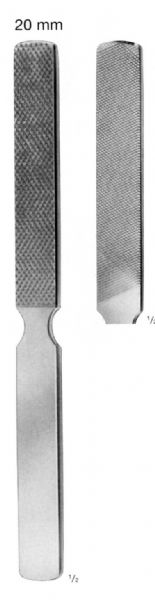 BONE FILE/RASP DBSD 20MM 22 CM
