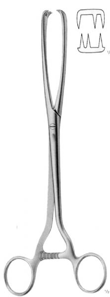MUSEUX FORCEPS X-LONG STR 3X3 265MM