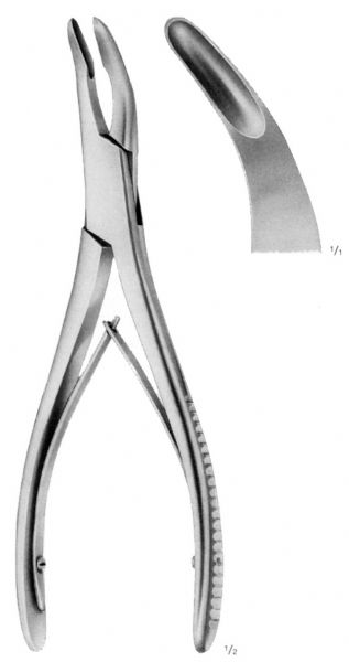OLIVECRONA BONE RONGEUR CVD 205MM