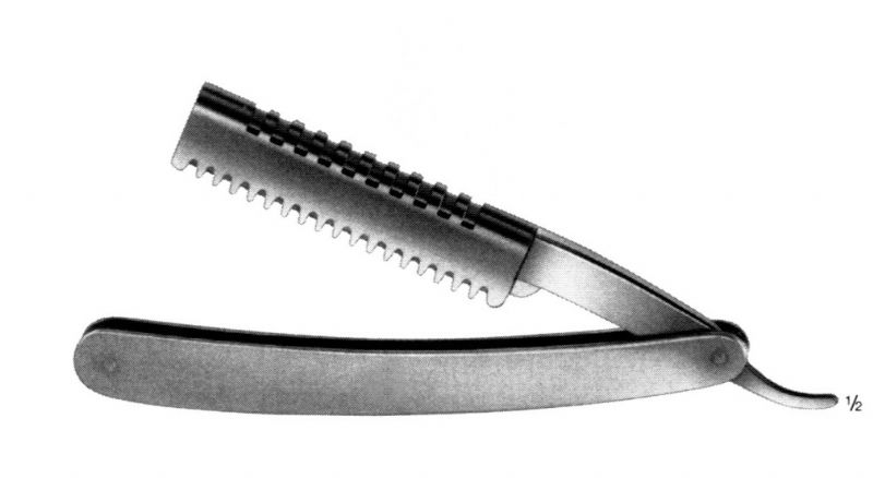PREPARATION RAZOR FOR INTERCHANGEABLE BLADE