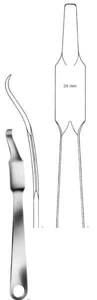 HOHMANN BONE ELEVATOR 24MM 26 CM